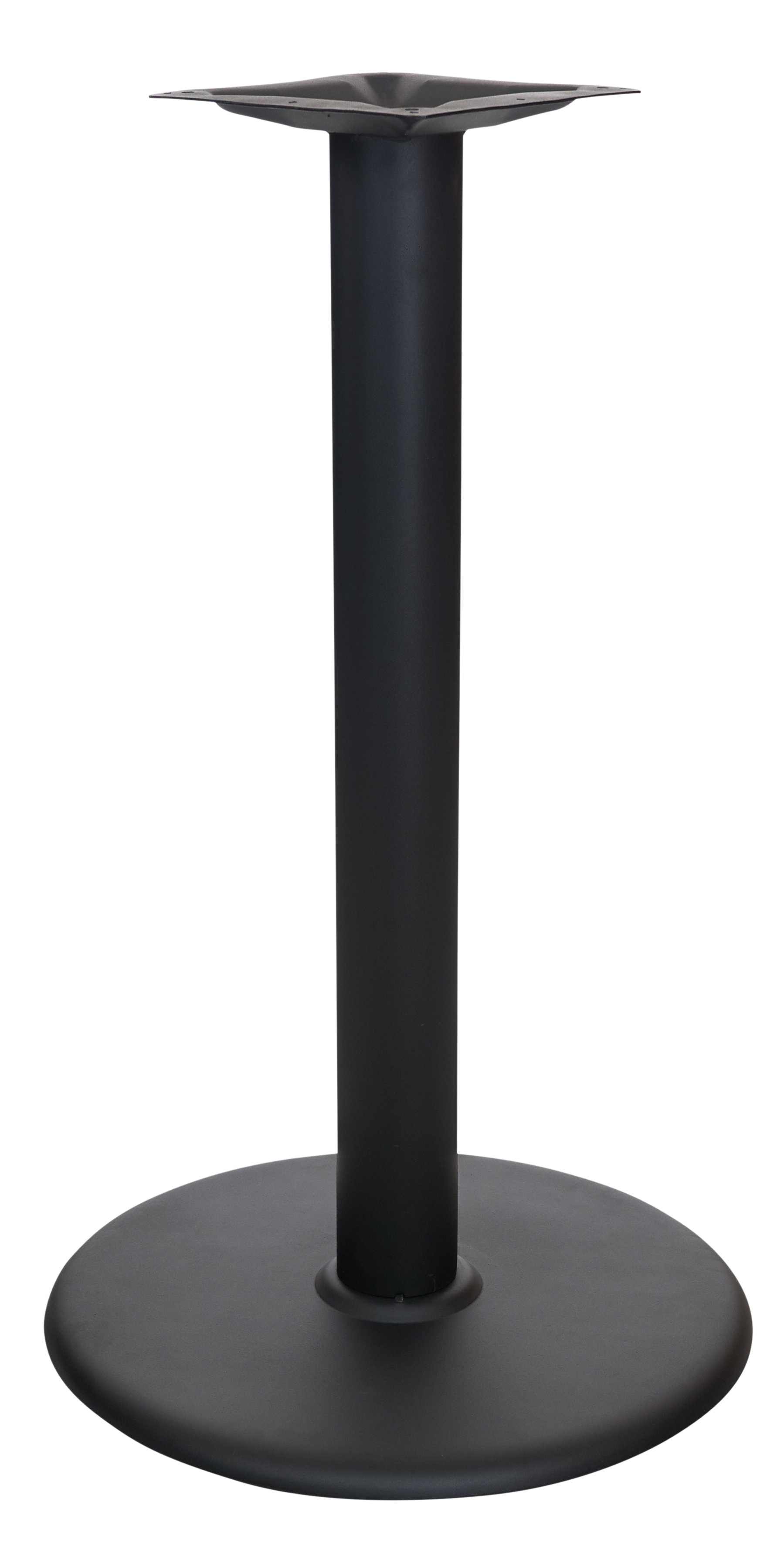 BFM Seating STB Black 22" Round Indoor Bar Height Table Base | Wayfair